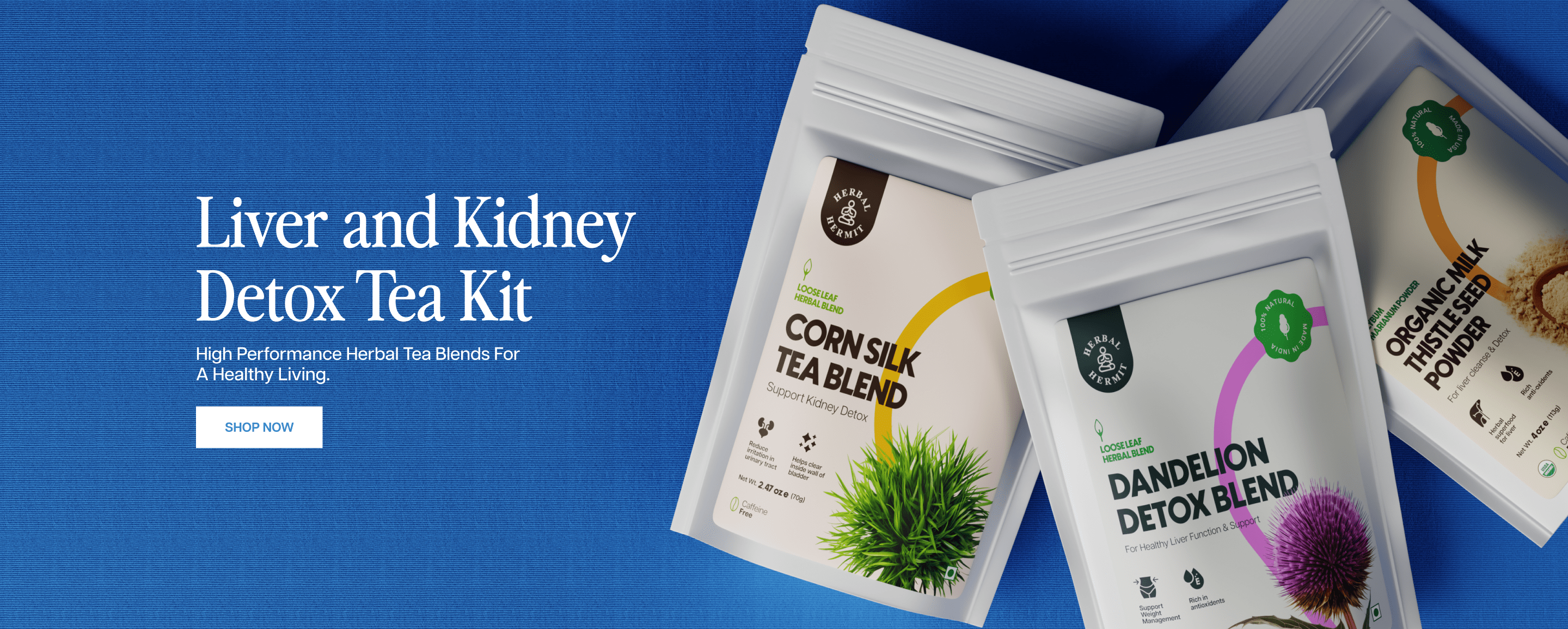 Herbal Hermit: Improve Your Health with Natural Tea