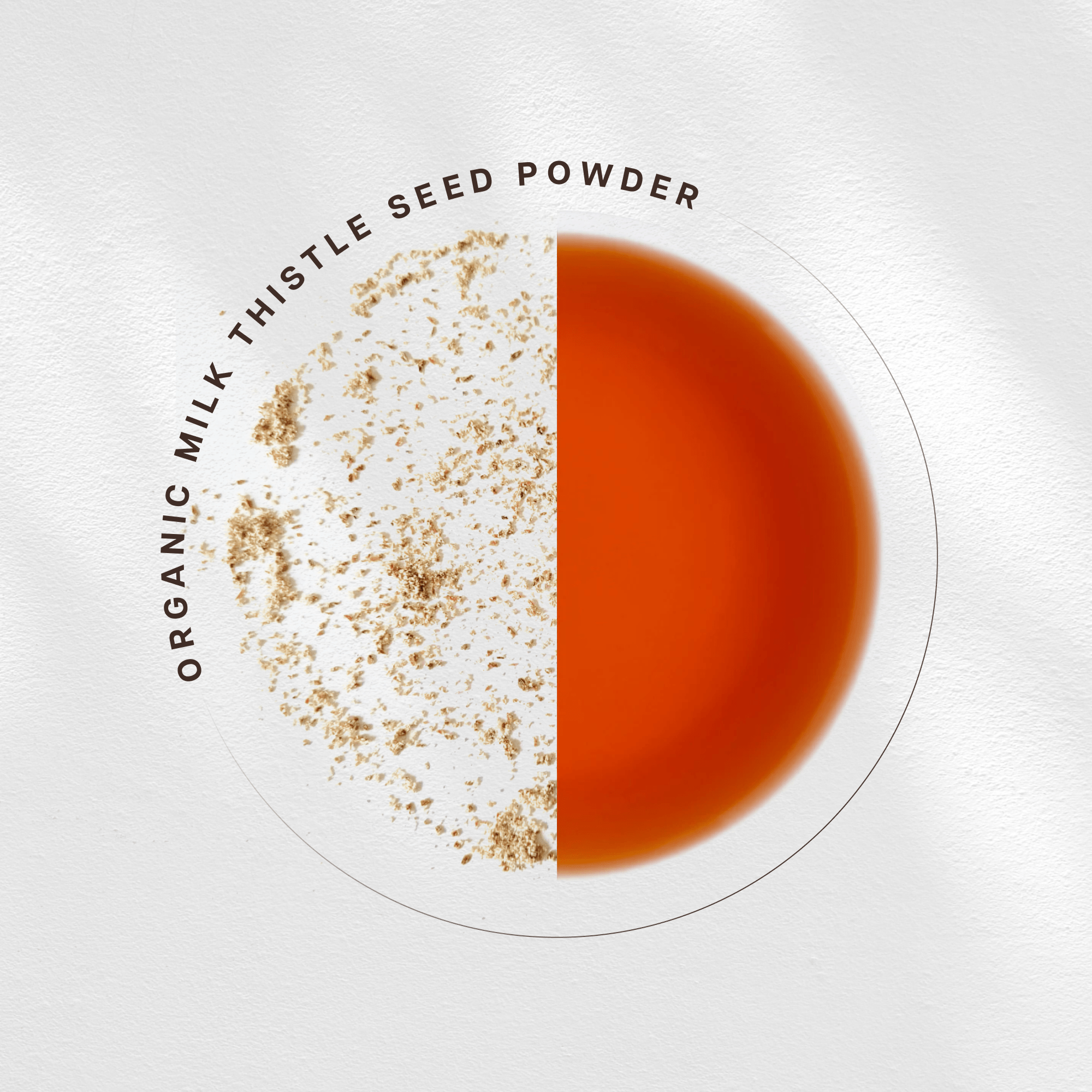 Organic Milk Thistle Seed Powder for Natural Liver Cleanse